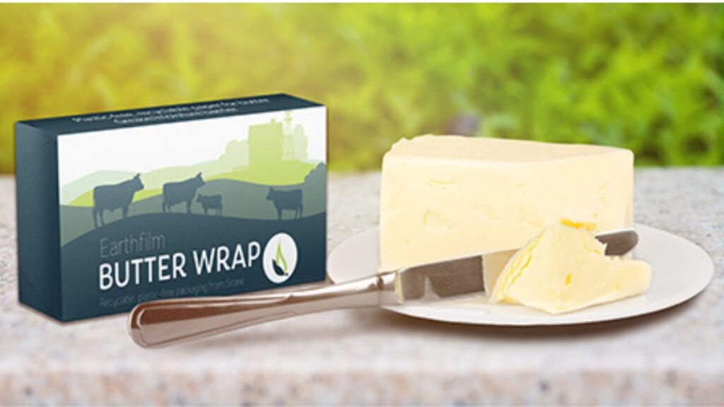 RECYCLABLE BUTTER WRAP: Plastic-free & recyclable butter-wrap added to ...