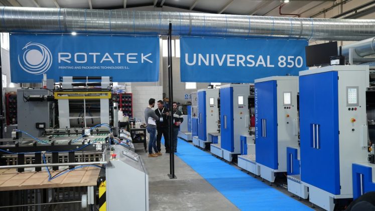 Vinsak Group's Rotatek Launches the Universal 850 Press in Barcelona ...